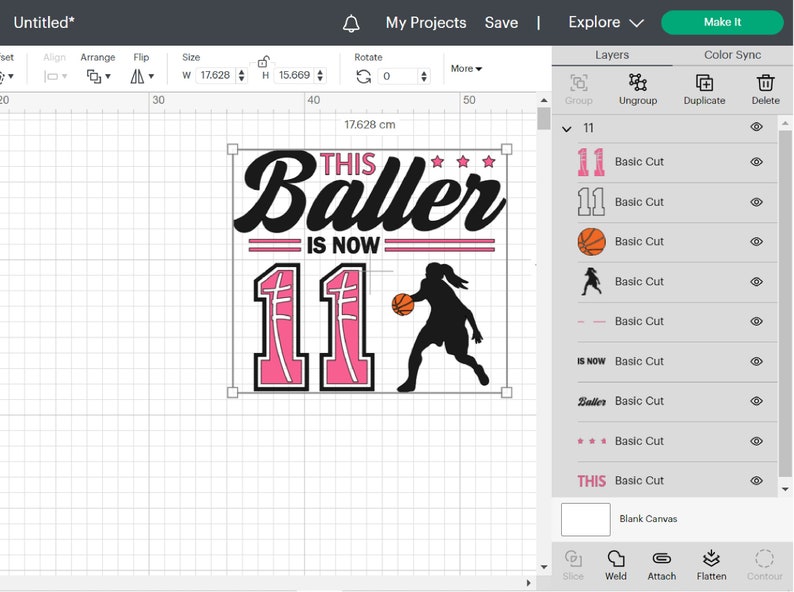 This Baller is Now 11 Svg Birthday Girls Basketball Svg 11th - Etsy