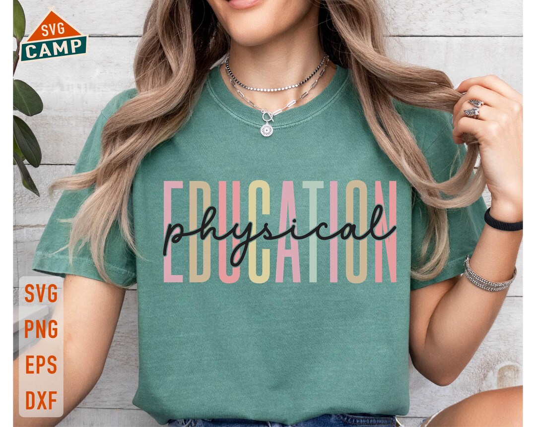 Physical Education Svg, PE Teacher Svg, Physical Education Teacher, PE ...