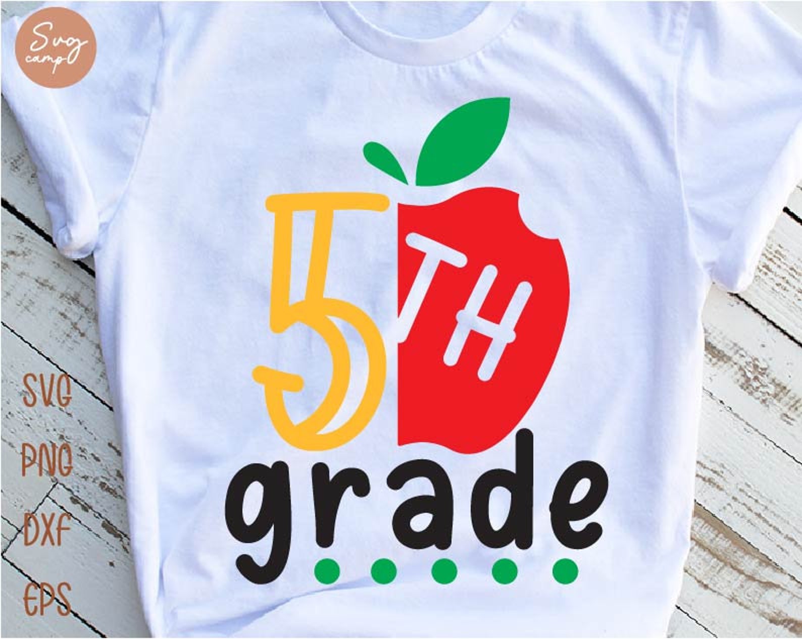 5th Grade Svg Fifth Grade Svg Back to School Svg First Day - Etsy