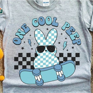 One Cool Peep Svg, Boys Easter Svg, Kids Easter Svg, Easter Bunny Svg ...