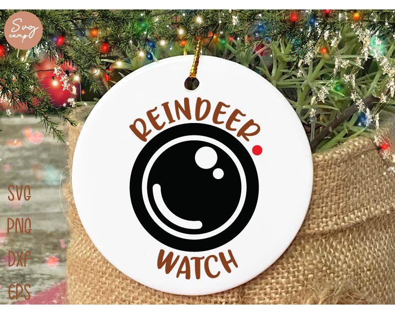 Santa Cam Svg Elf Watch Svg Reindeer Watch Svg Christmas - Etsy