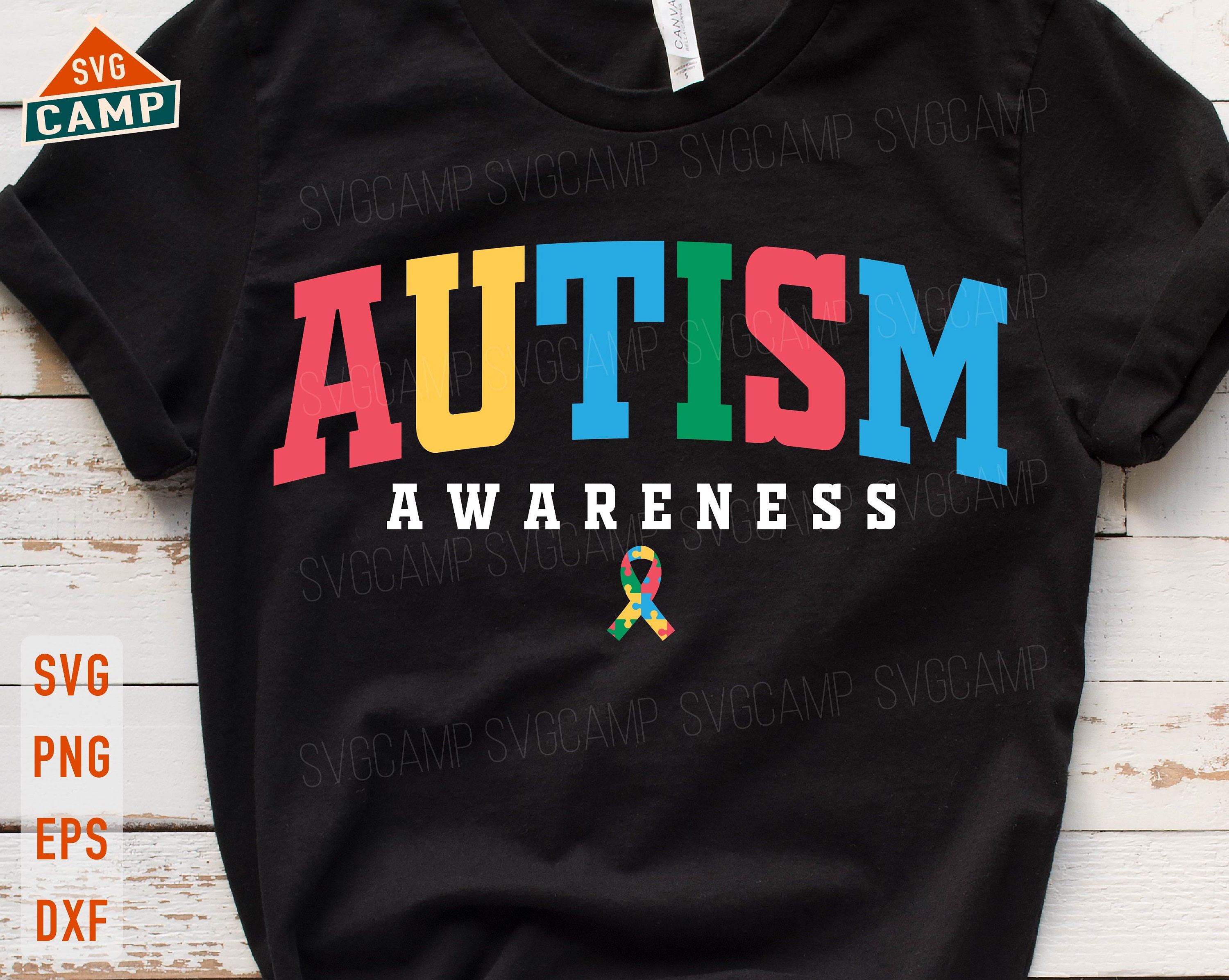 Autism Awareness Svg Autism Svg Retro Autism Awareness Png - Etsy