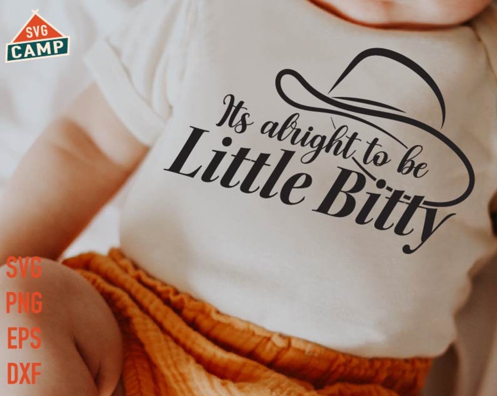 Its Alright to Be Little Bitty Svg Country Baby Svg Western - Etsy