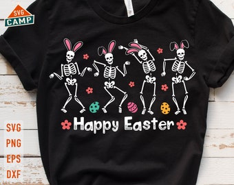 Easter Skeleton Svg Bundle, Funny Easter Svg, Happy Easter Svg ...
