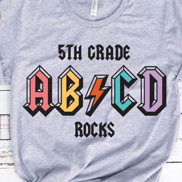 5th Grade Rocks - Etsy
