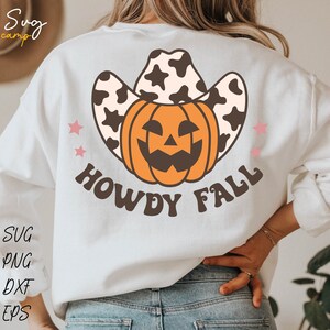 Howdy Fall Svg Howdy Pumpkin Svg Fall Shirt Svg Western - Etsy