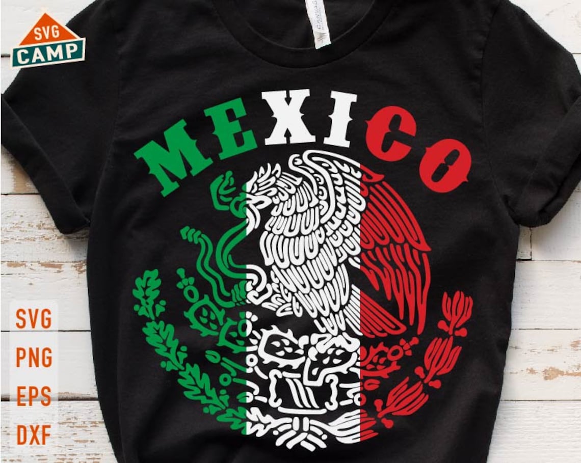 Escudo de México svg águila mexicana svg bandera de México - Etsy México