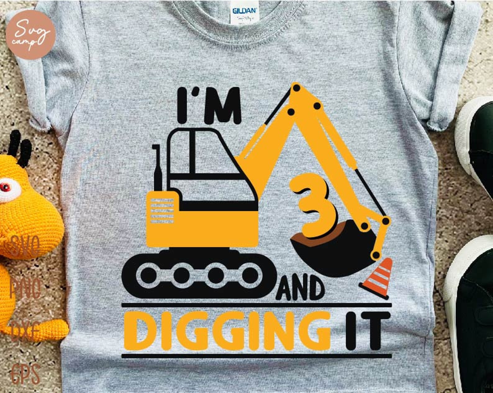 Construction Birthday Boy Svg 3rd Birthday Boy Svg - Etsy