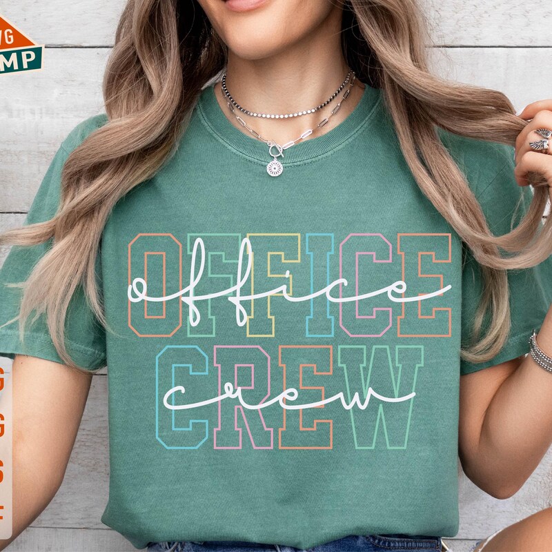 Office Crew Svg - Etsy