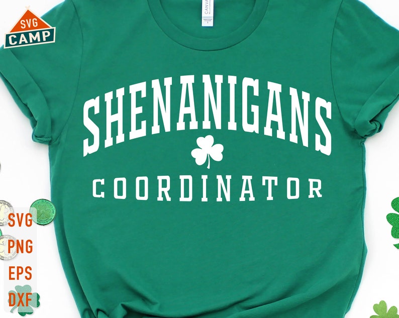 Shenanigans Coordinator Svg Teacher St Patrick Svg St - Etsy