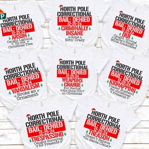 Christmas Family Svg Bundle, North Pole Correctional, Funny Family ...
