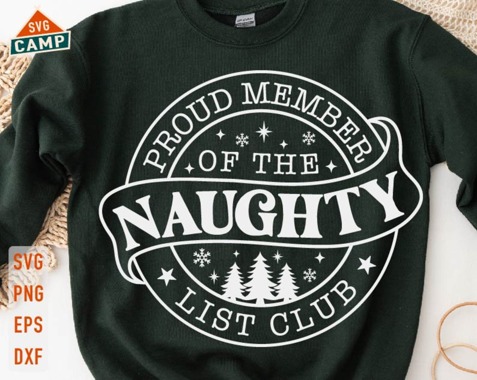 Proud Member of the Naughty List Club Svg Merry Christmas - Etsy