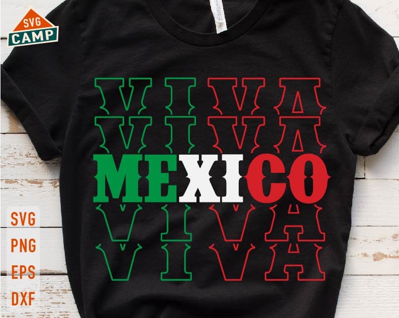 Viva México svg Independencia de México Sombrero svg - Etsy México