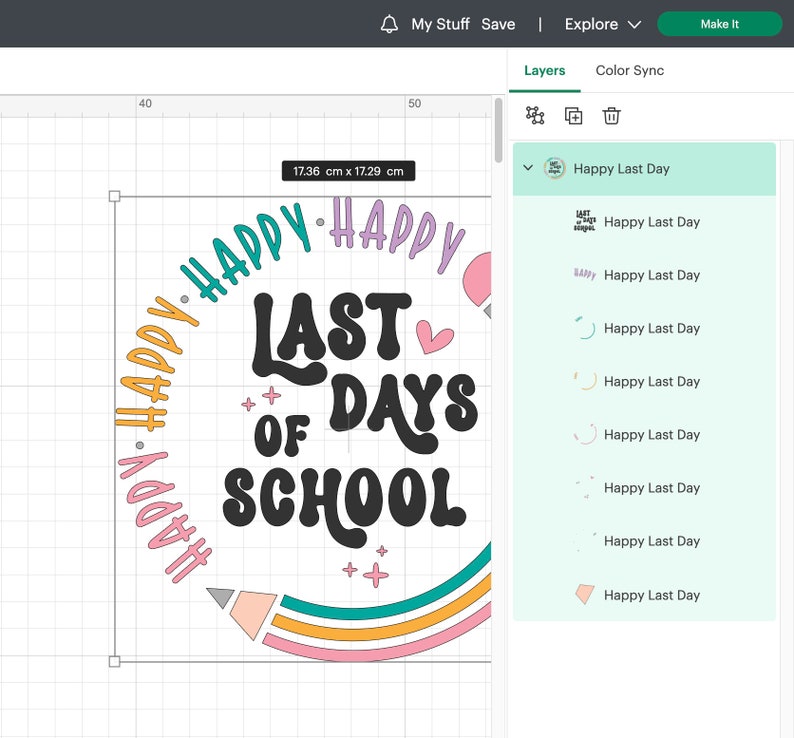 Happy Last Day of School Svg Last Day of School Svg End of - Etsy