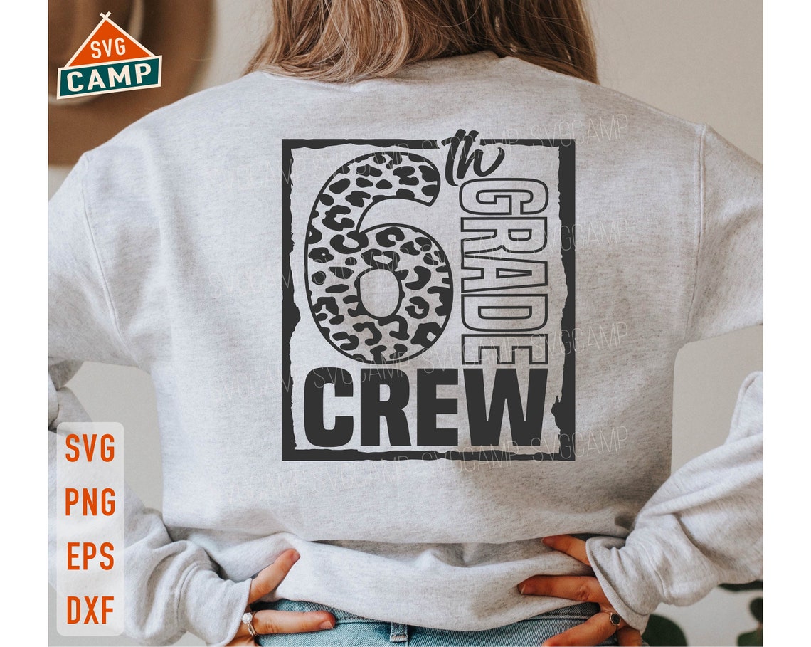 6th Grade Squad Svg First Day of School Svg 6th Grade - Etsy