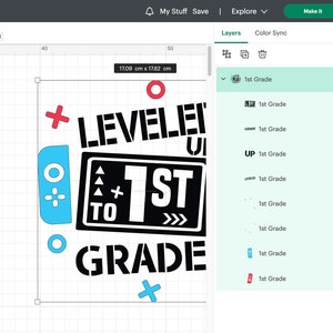 Leveled up to 1st Grade Svg, First Grade Svg, 1st Grade Svg, Back to ...