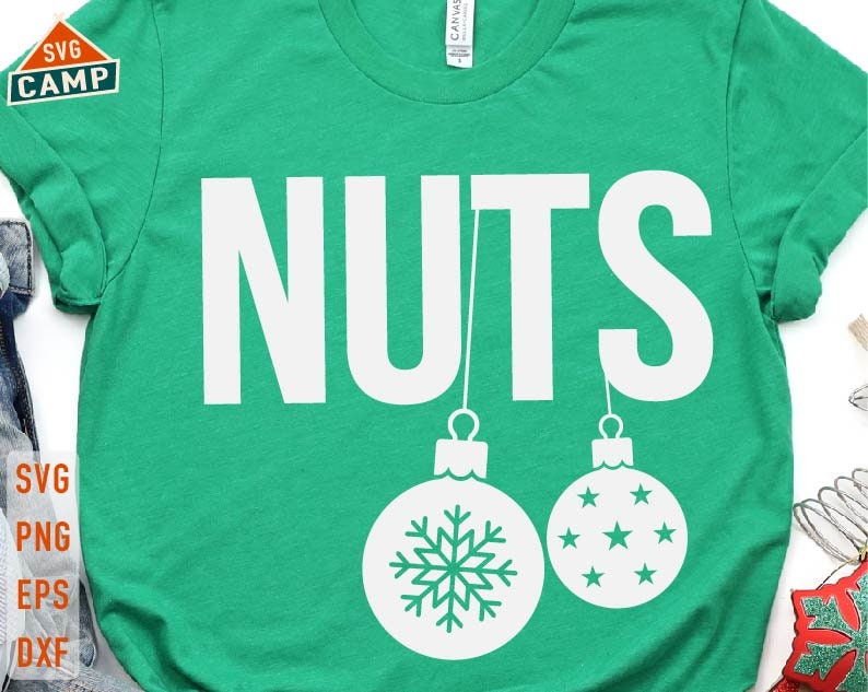 Chest Nuts Svg Funny Christmas Svg Christmas Couple Shirt - Etsy