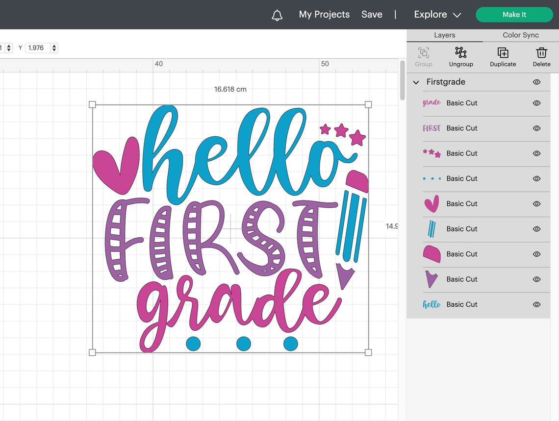 Hello First Grade Svg 1st Grade Svg Back to School Svg - Etsy