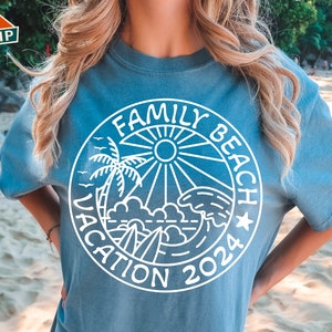 Family Vacation 2024 Svg, Family Beach Svg, Summer Vibes Svg, Beach ...