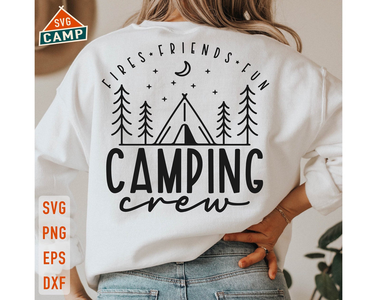 Camping Crew Svg Adventure Svg Funny Camping Svg Summer - Etsy