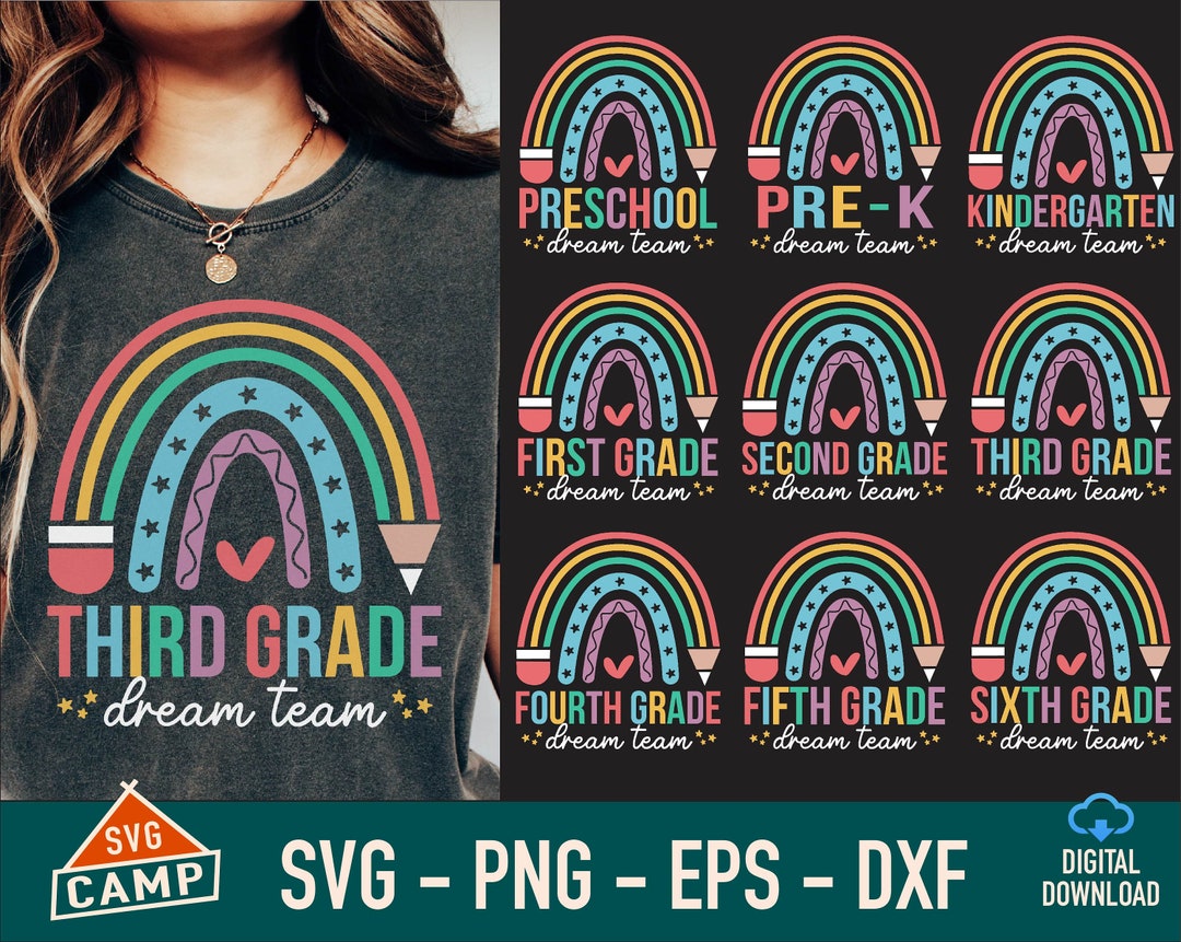 Back to School Svg Bundle, Teacher Squad Shirt, Back to School Svg ...