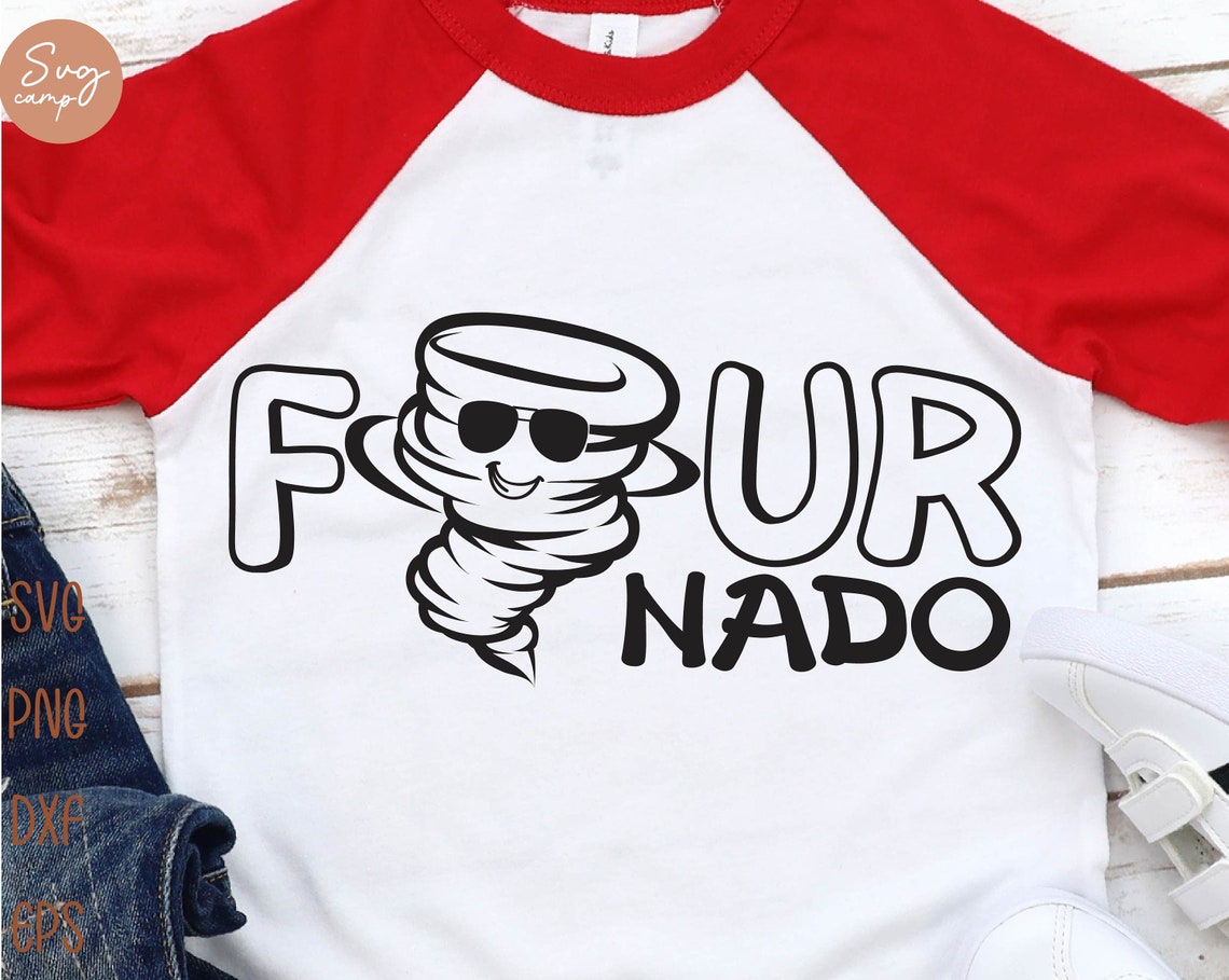 Four Nado Birthday Svg 4th Birthday Svg Birthday Boy Svg - Etsy