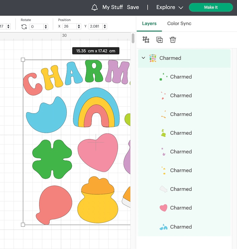 Charmed Svg Lucky Charms Svg St Patricks Day Svg St Pattys - Etsy