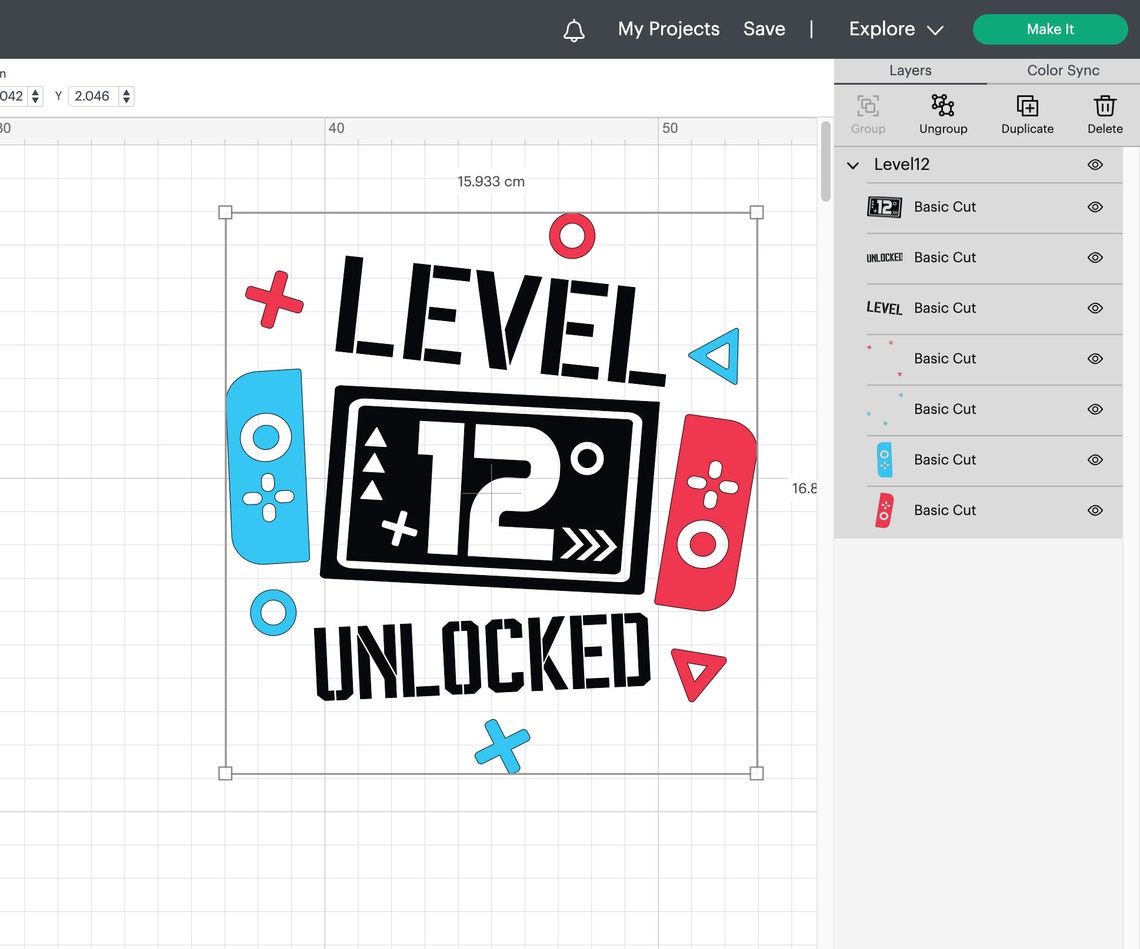 Level 12 Unlocked Birthday Family Svg Bundle 12th Birthday - Etsy