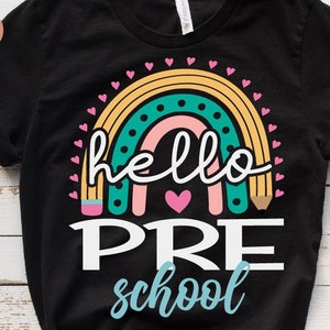 Hello Grade School Svg Bundle, Back to School Svg, First Day of School ...