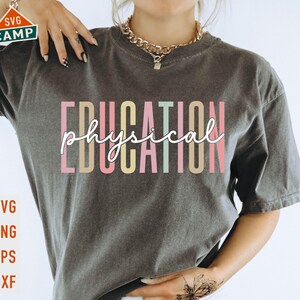 Physical Education Svg, PE Teacher Svg, Physical Education Teacher, PE ...