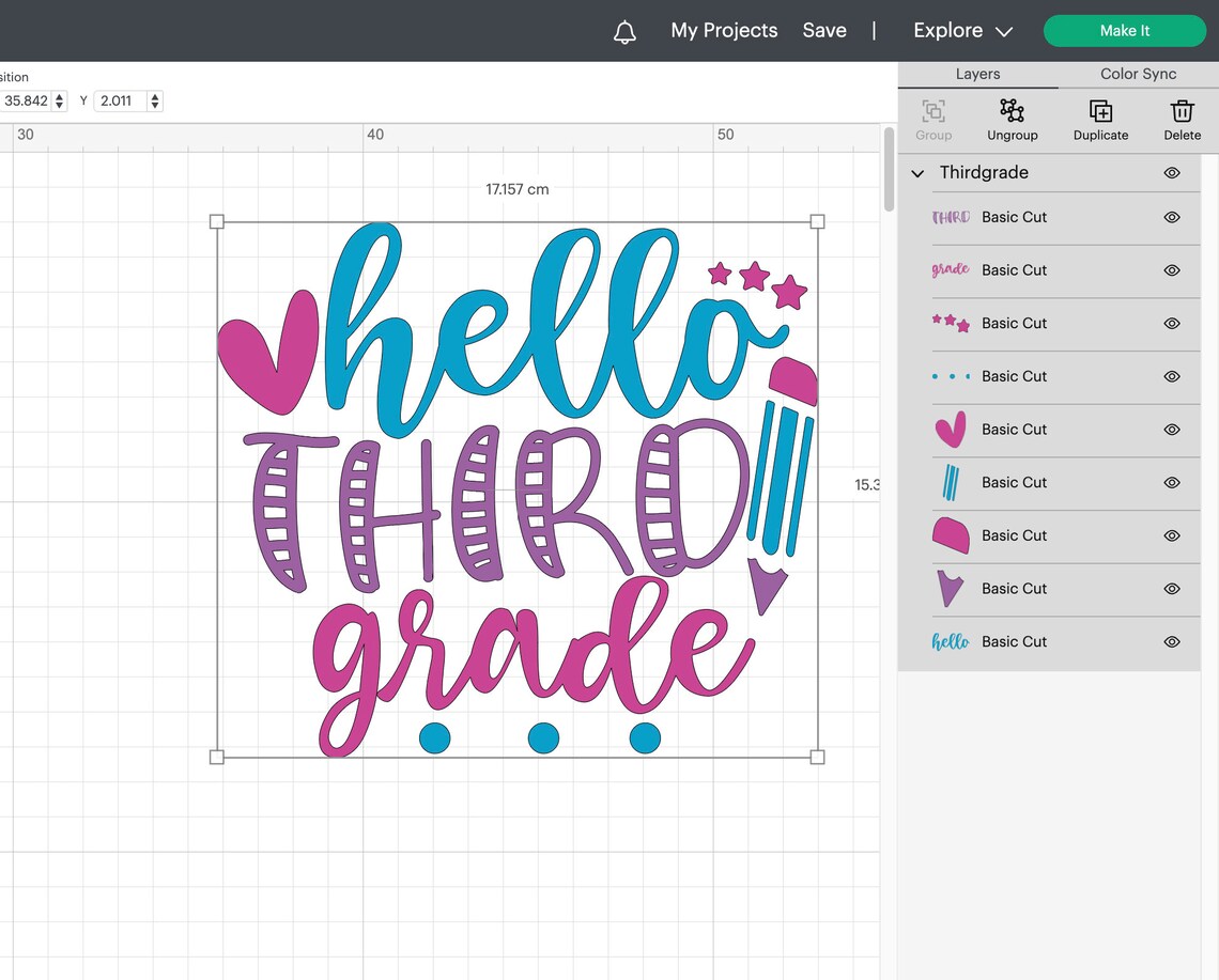 Hello Third Grade Svg 3rd Grade Svg Back to School Svg - Etsy