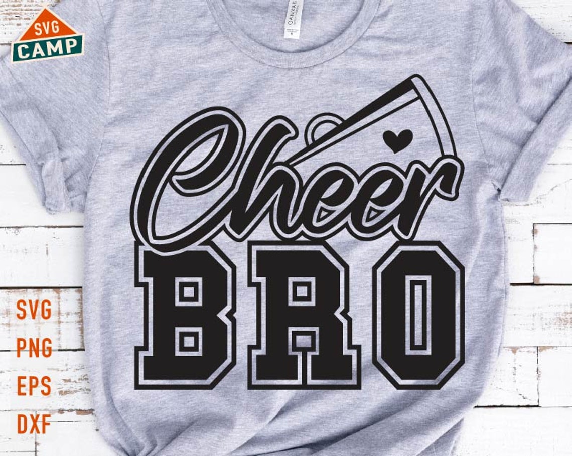 Cheer Bro Svg Cheerleader Svg Megaphone Svg Cheer Mom Svg - Etsy