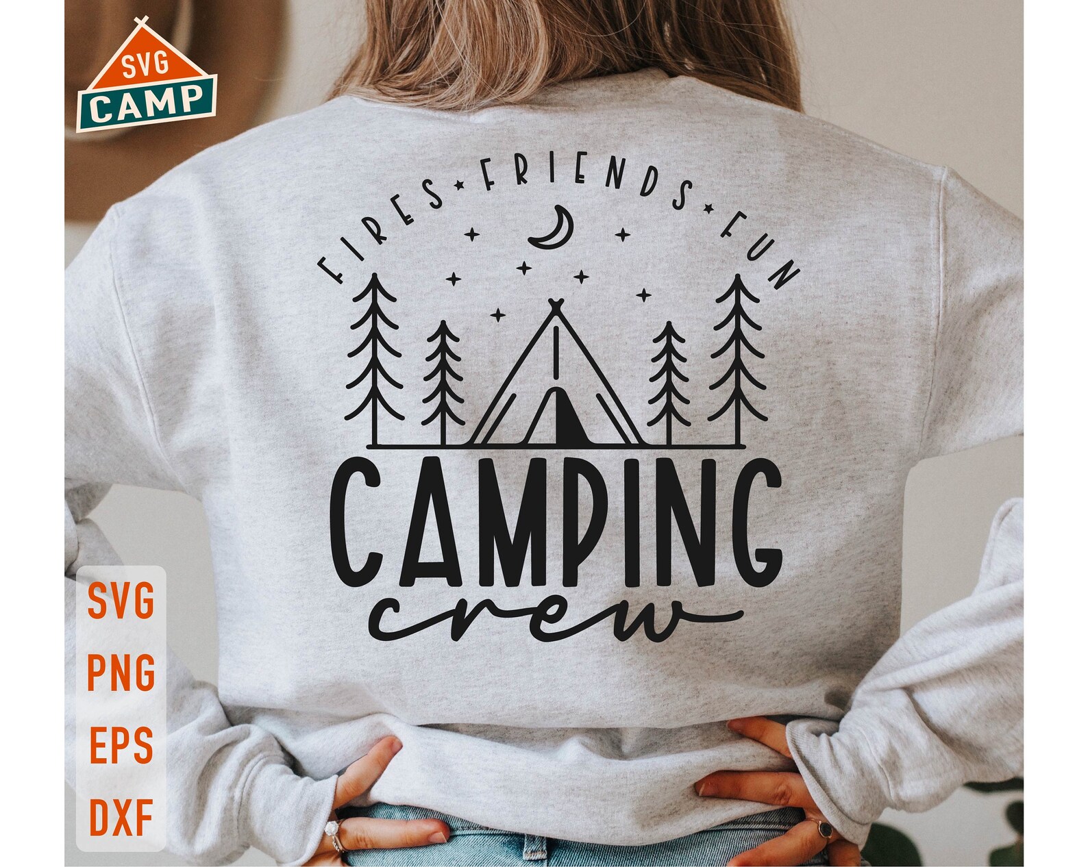 Camping Crew Svg Adventure Svg Funny Camping Svg Summer - Etsy