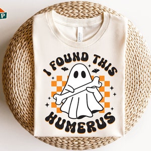 I Found This Humerus Svg, Bone Joke Svg, Retro Halloween Svg, Cute ...