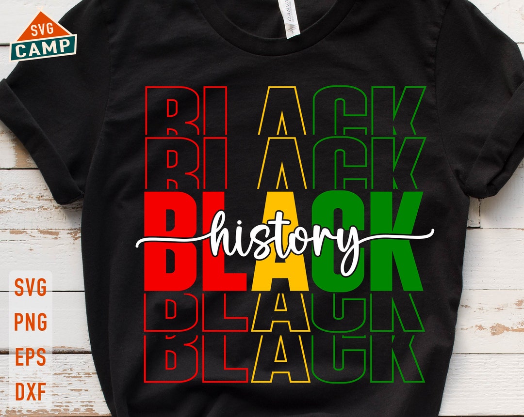 Black History Month Svg, African American Svg, I Am Black History ...