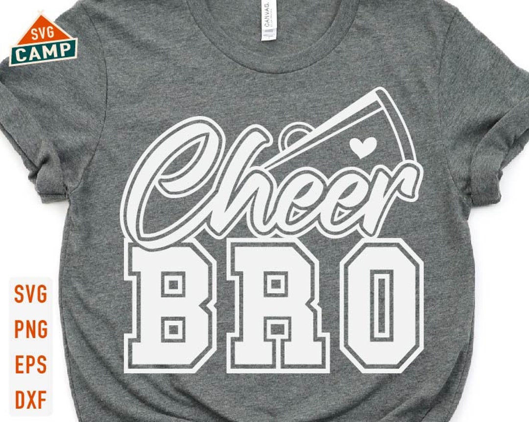 Cheer Bro Svg Cheerleader Svg Megaphone Svg Cheer Mom Svg - Etsy