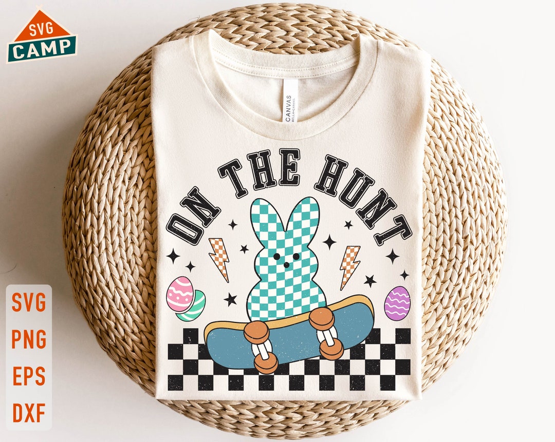 On the Hunt Svg, Boys Easter Svg, Kids Easter Svg, Easter Bunny Svg ...