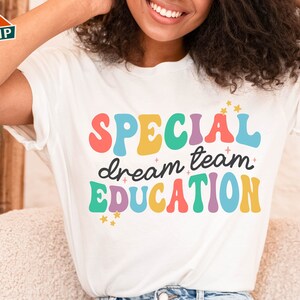 Special Education Dream Team Svg, Special Education Svg, First Day of ...