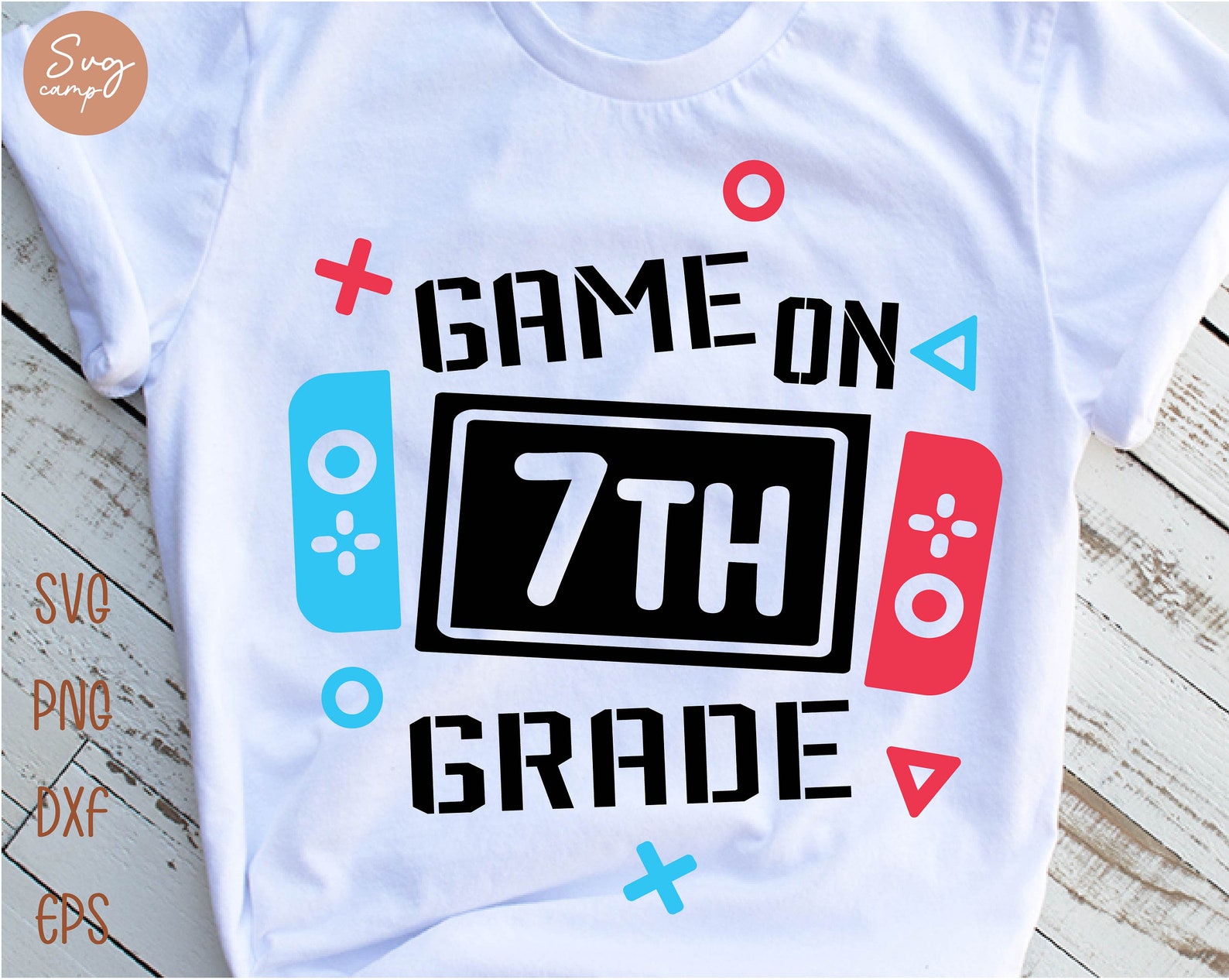 Game on 7th Grade Svg Seventh Grade Svg 7th Grade Svg Back - Etsy