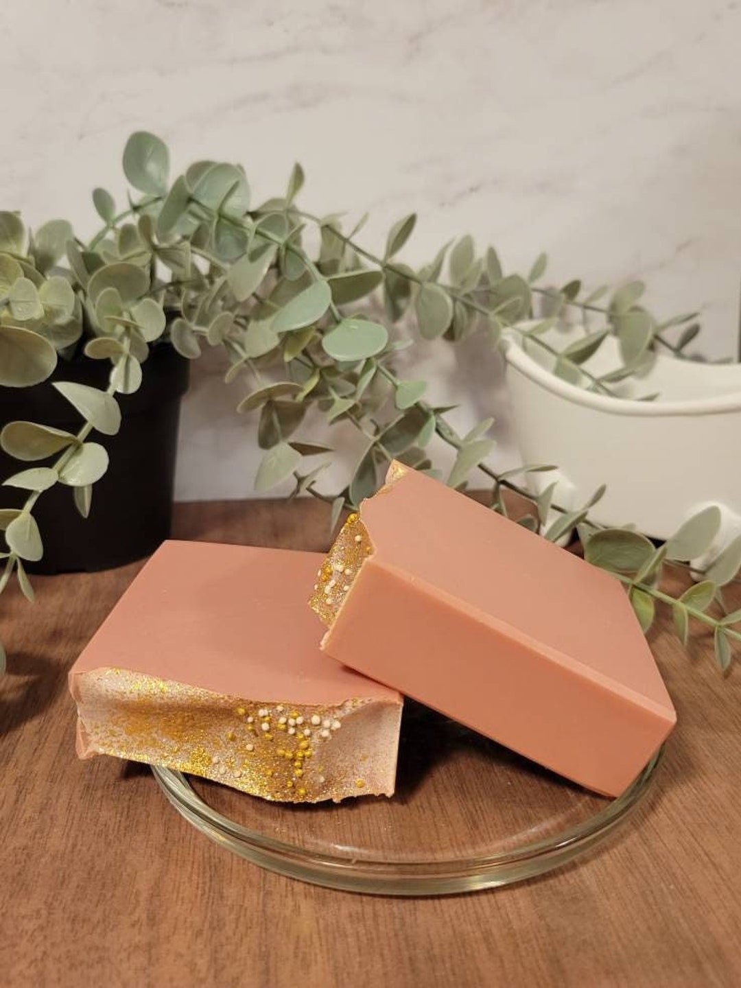 Rose Gold Cold Process Body Soap Bar (vegan) (4.5 Oz) Handmade - Etsy