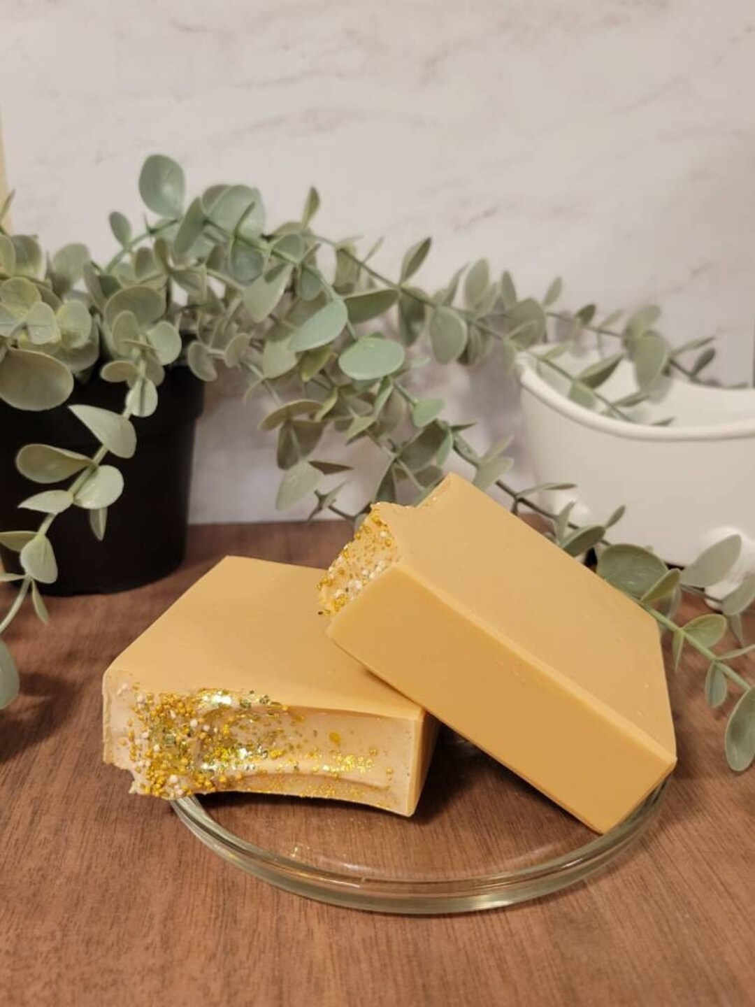 Gold Glimmer Cold Process Body Soap Bar (vegan) (4.5 Oz) Handmade - Etsy