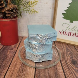 Snow Day Cold Process Body Soap Bar (vegan) (4.5 Oz) Handmade Small ...