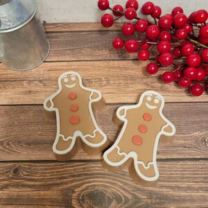 Gingerbread Man Hand Soap (3 Oz) Christmas Holiday Themed, Gingerbread ...