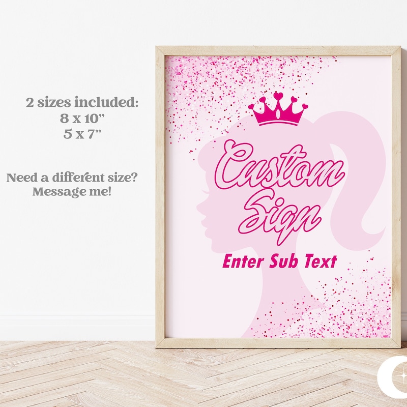 Barbie Signs - Etsy