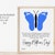 Mothers Day Gift Butterfly Hand Print DIY Craft Mother's Day Gift From ...
