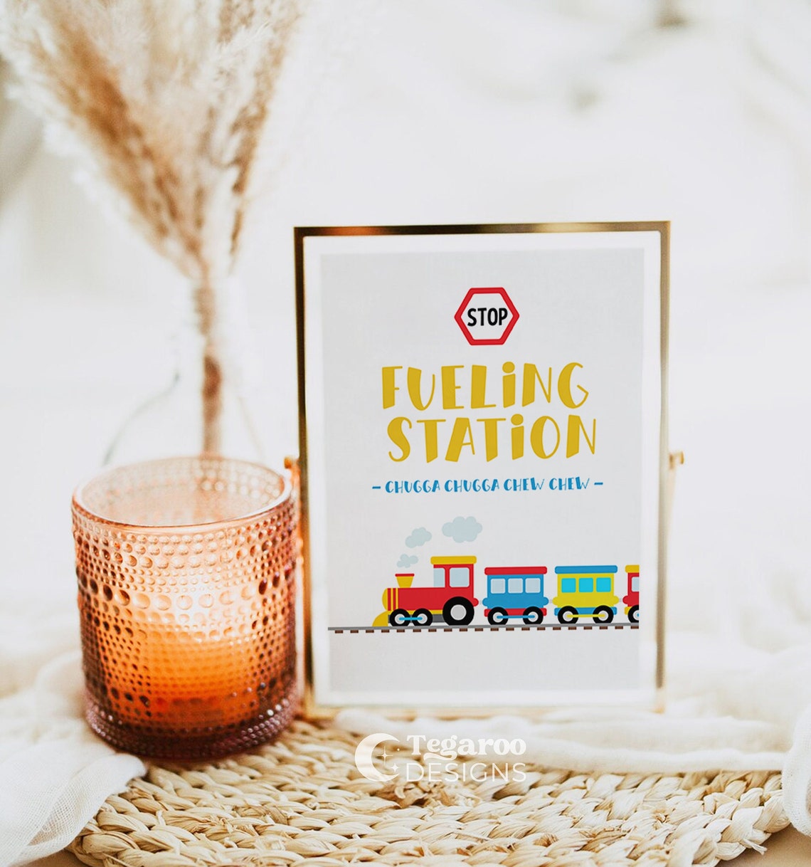Train Birthday Food and Drink Signs Fueling Station Wet - Etsy