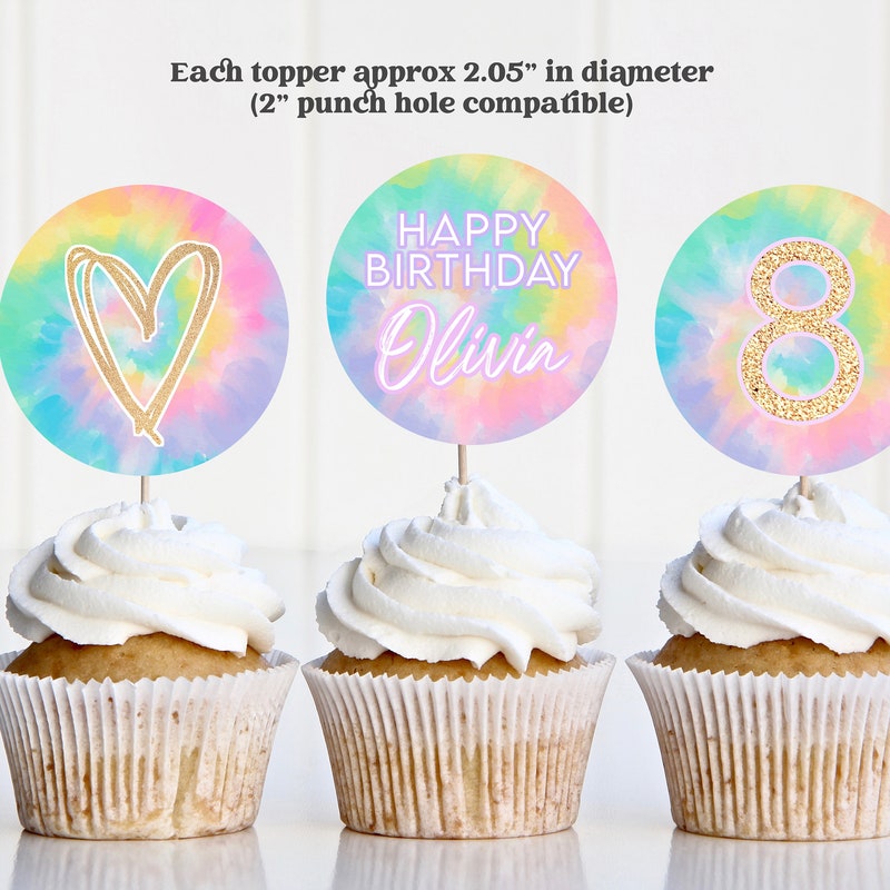 Groovy Cupcakes - Etsy