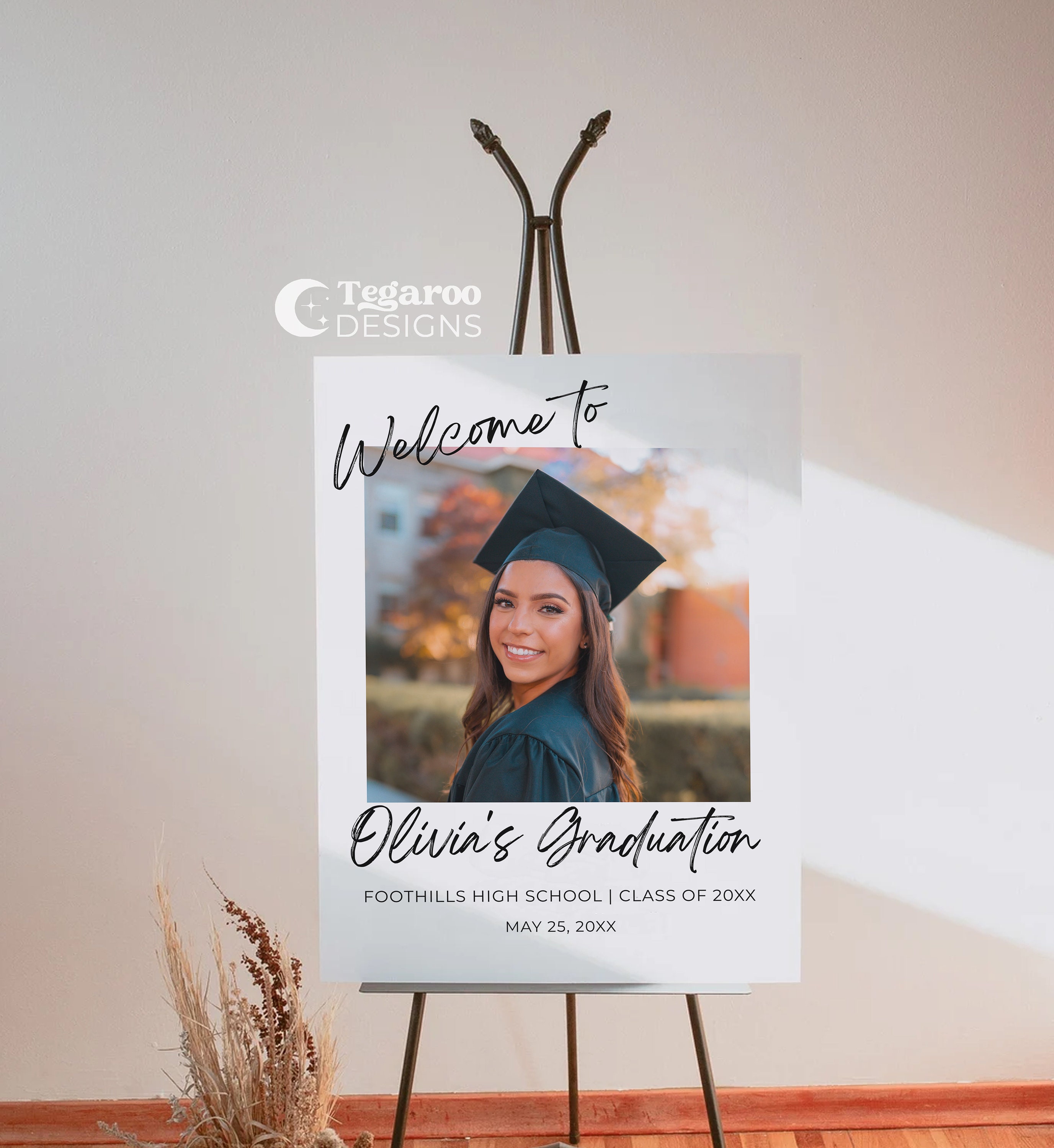 Minimalist Graduation Welcome Party Sign Graduation - Etsy