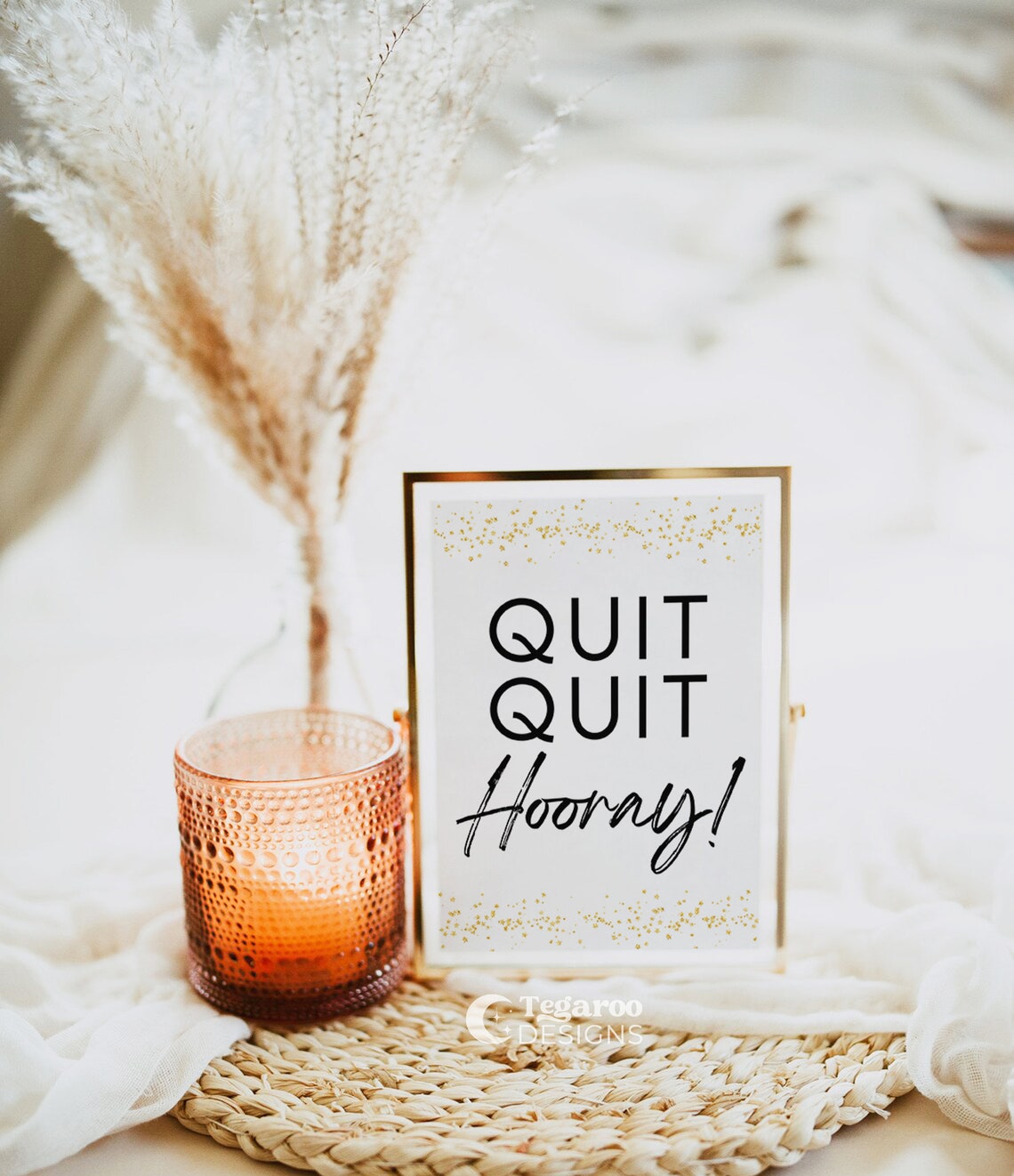 Fun, Humorous, Comedic Retirement Party Signs | Quit Quit Hooray ...
