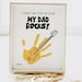 My Dad Rocks Father's Day Gift Present | Hand Print Art DIY Craft | Dad ...